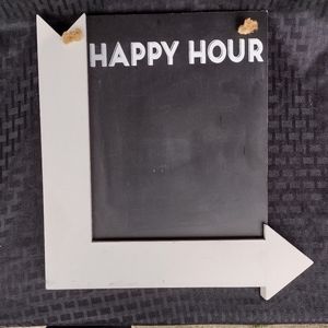 unknown | Wall Decor | Happy Hour Chock Board Art Decor Restaurants ...
